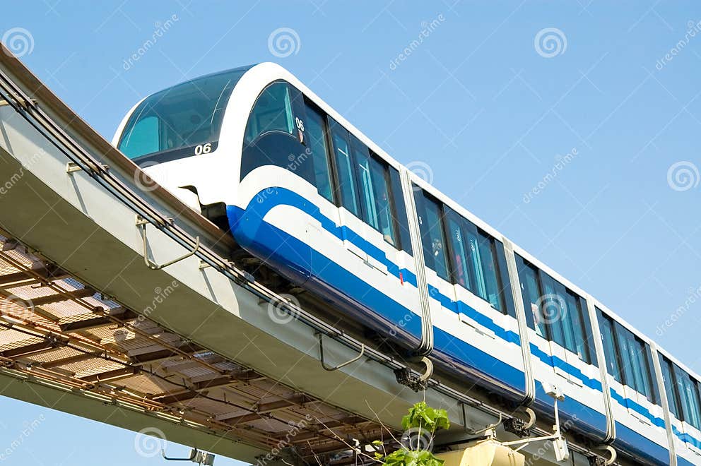 Monorail stock image. Image of shuttle, transportation - 57369801