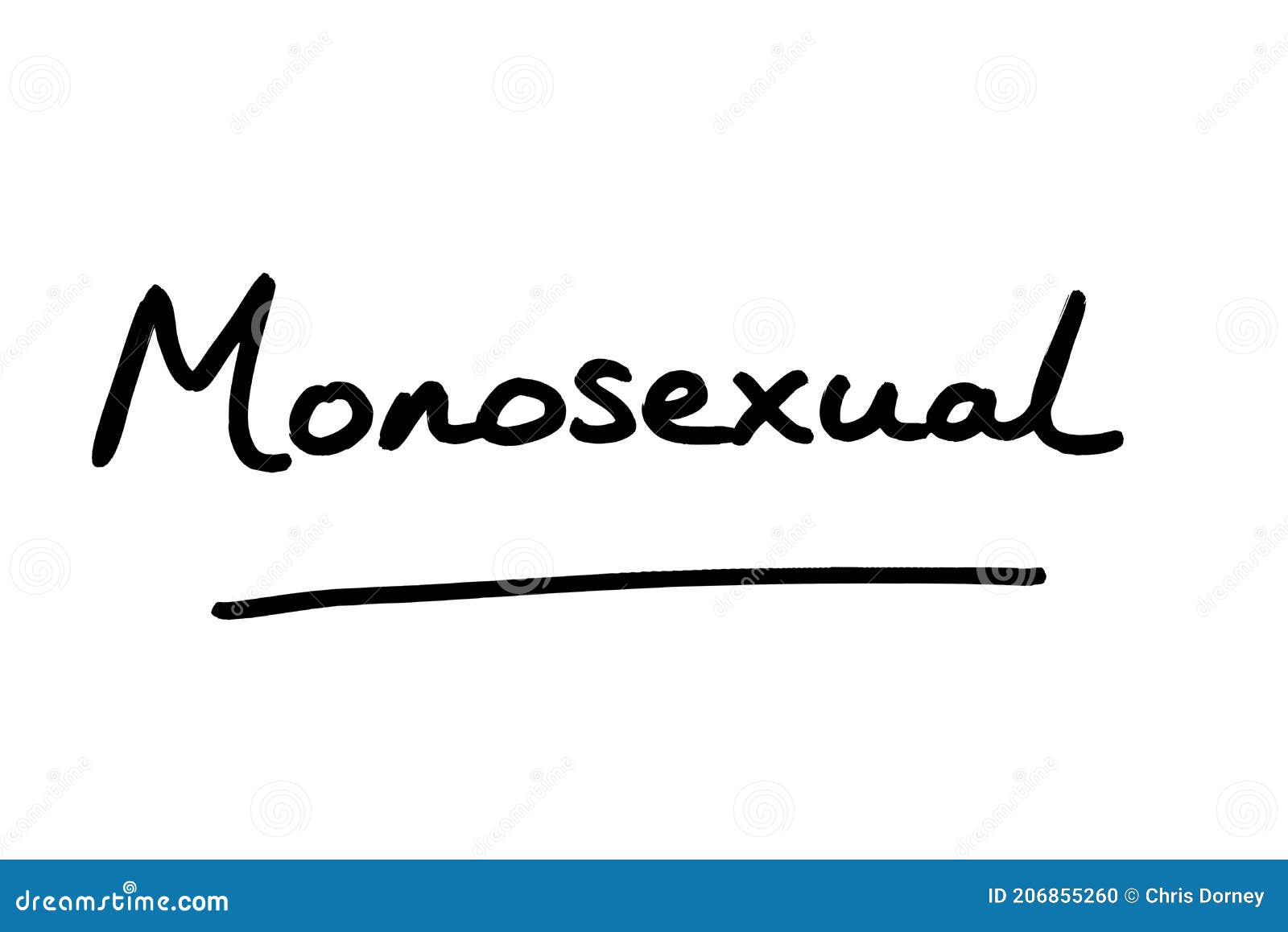Monosexual stock illustration. Illustration of identity - 206855260