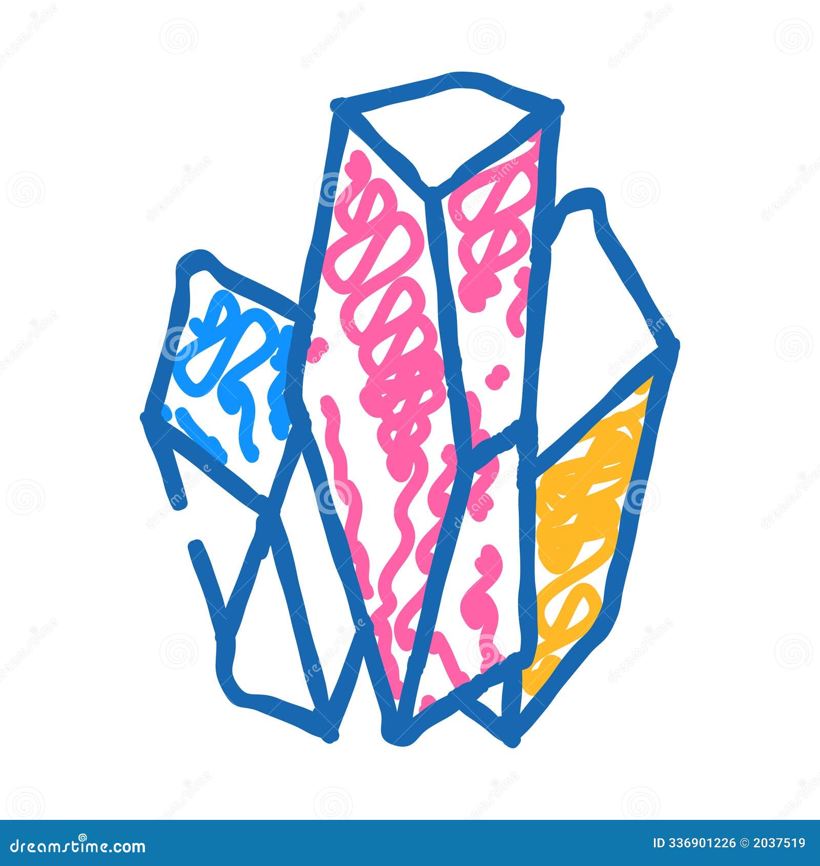 Monosodium Glutamate Msg E621 Icon Doodle Illustration Stock Vector ...