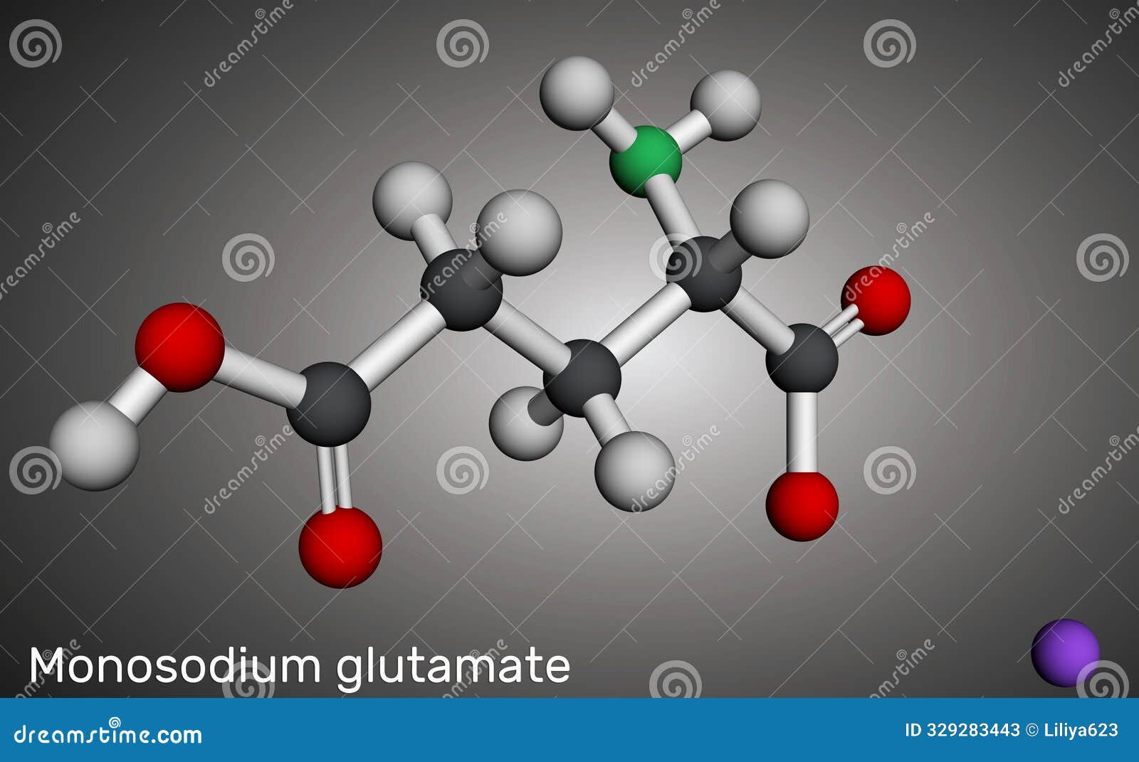 Monosodium Glutamate, MSG, Sodium Glutamate Molecule. It Is Flavor ... Monosodium Glutamate, MSG, Sodium Glutamate Molecule. It Is Flavor ...