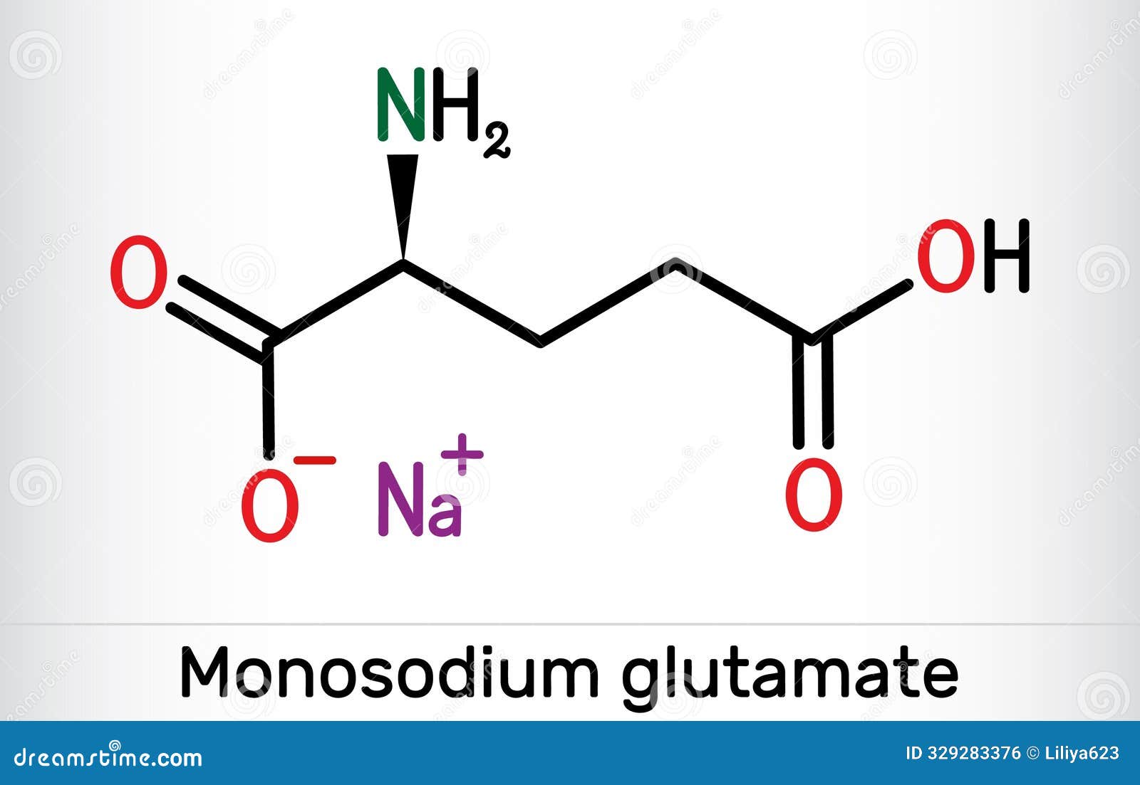 Monosodium Glutamate, MSG, Sodium Glutamate Molecule. it is Flavor ... Monosodium Glutamate, MSG, Sodium Glutamate Molecule. it is Flavor ...