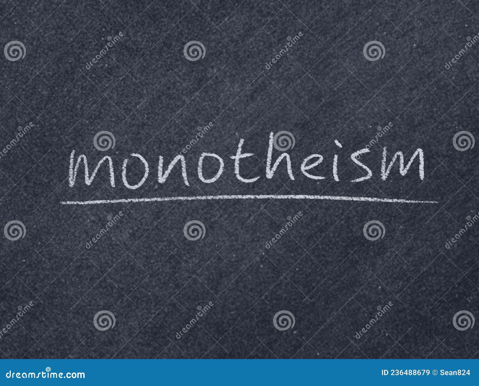 Monotheism stock image. Image of chalkboard, education - 236488679