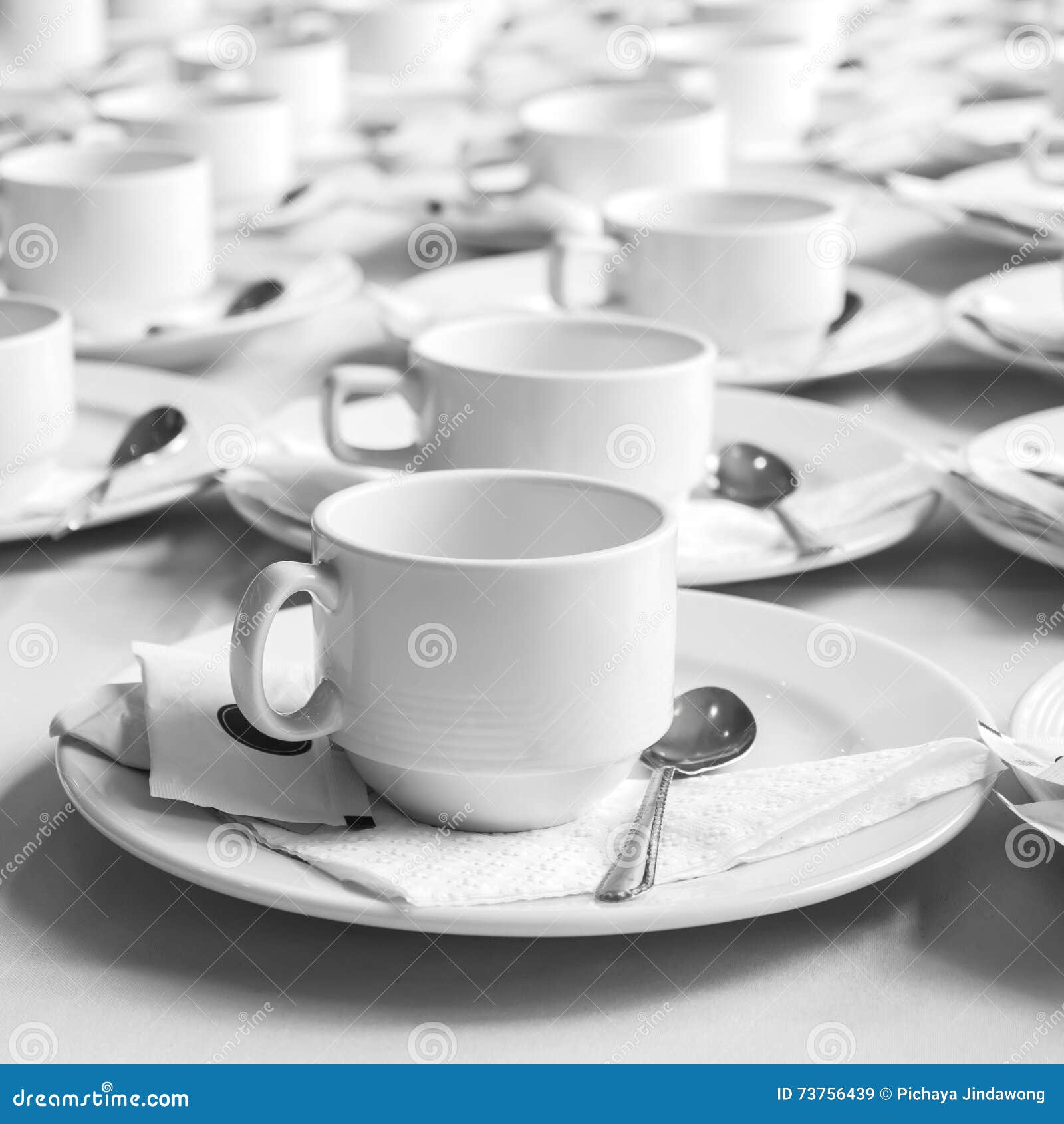 Monotone Color Set of Coffee Break Stock Image - Image of coffee ...