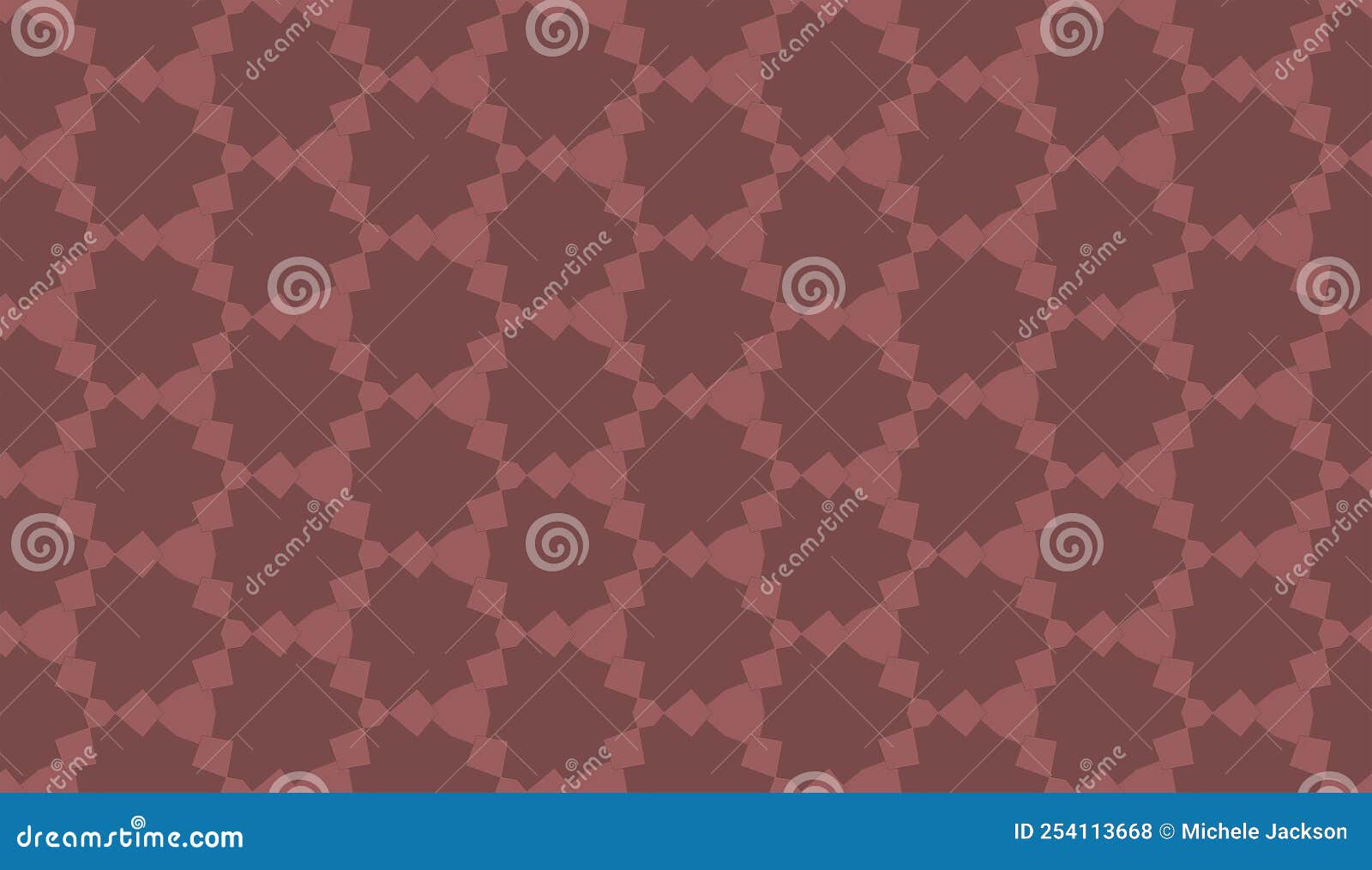 Monotone Pink Seamless Repeat Pattern Illustration Stock Illustration ...