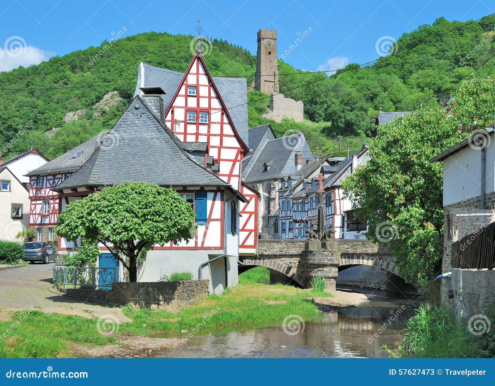 Monreal,Eifel National Park,Germany Stock Image - Image of destination ...