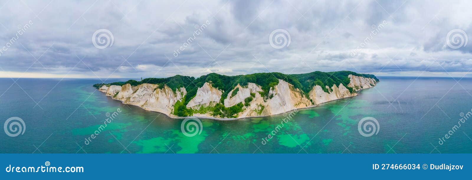 Mons Klint White Cliffs in Denmark Stock Photo - Image of denmark ...