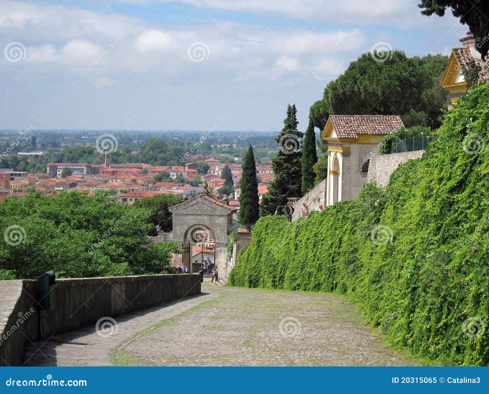 Monselice, Padua, Italy stock image. Image of padua, landscape - 20315065