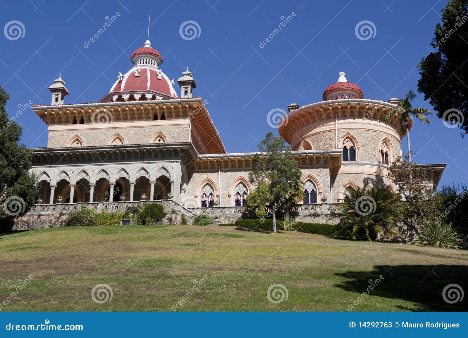 Monserrate Palace stock image. Image of history, palatial - 14292763