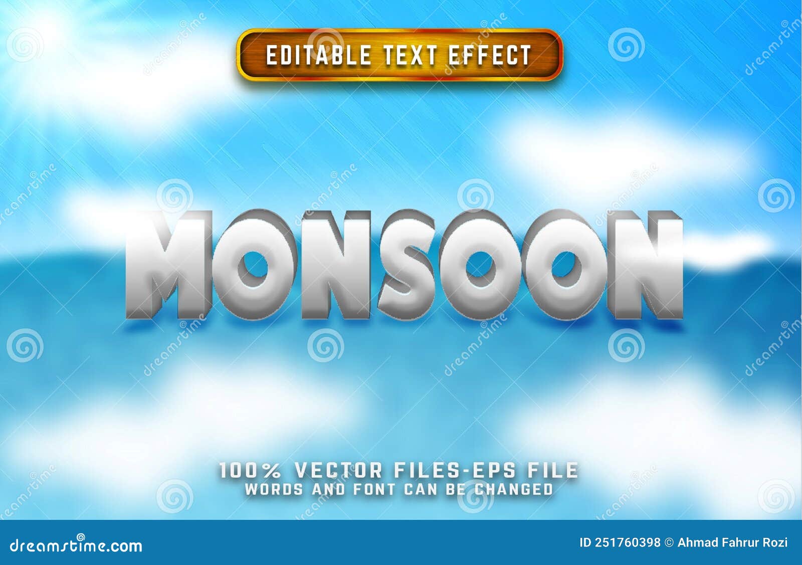 Monson Text Effect Premium Vectors Stock Vector - Illustration of sale ...