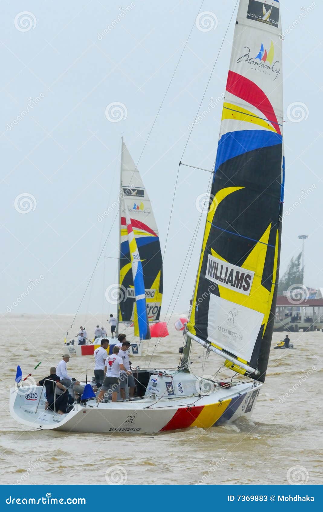 GAC Pindar Racing SAP Extreme Sailing Team At Extreme Sailing Series ...