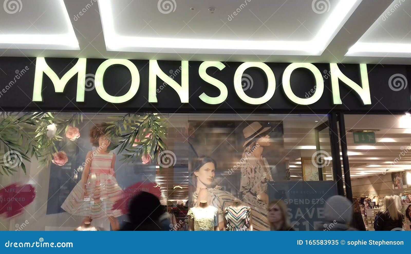 Monsoon store front brand editorial image. Image of monsoon - 165583935