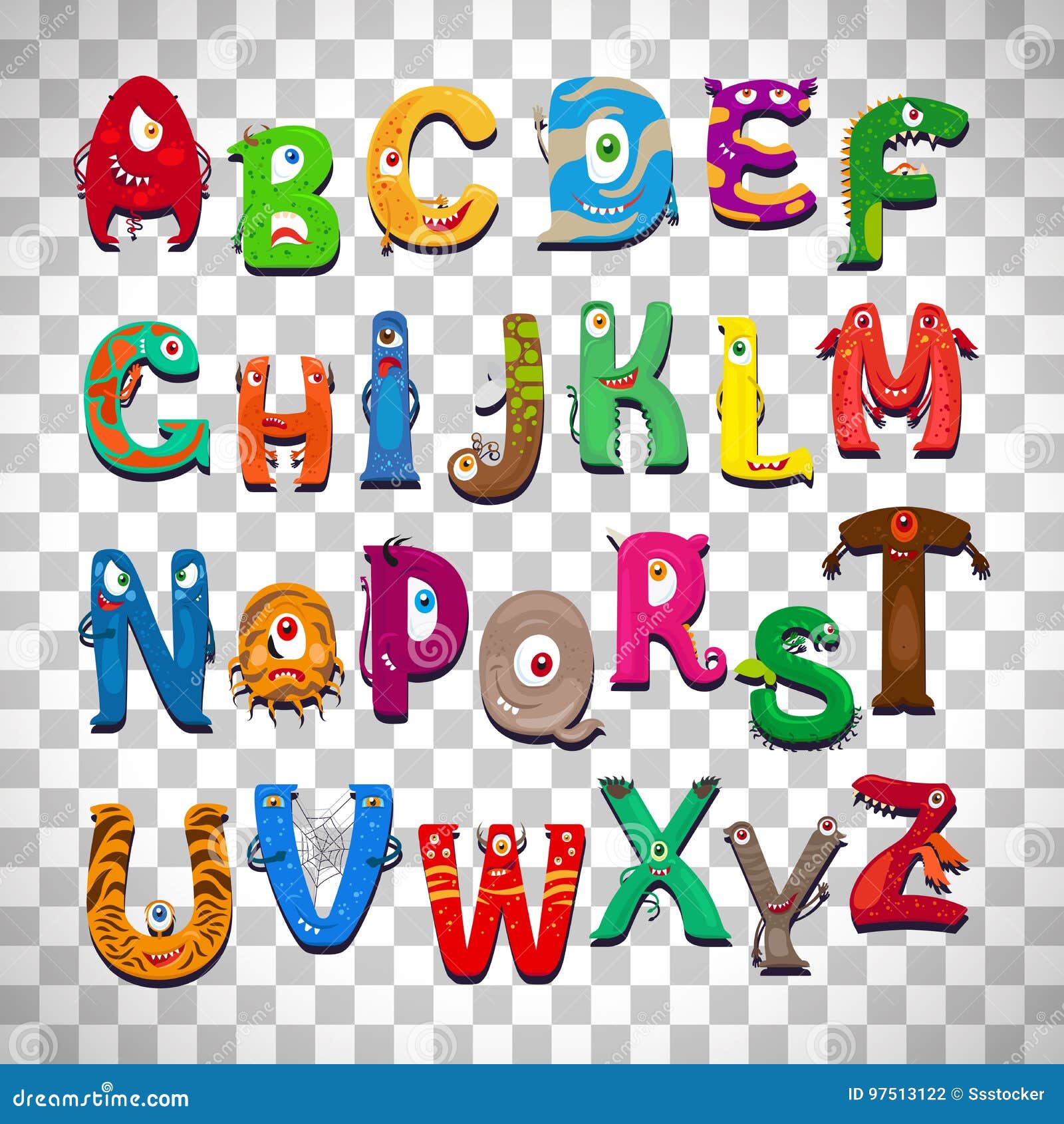Kids Alphabet Transparent Background Stock Illustrations – 276 Kids ...