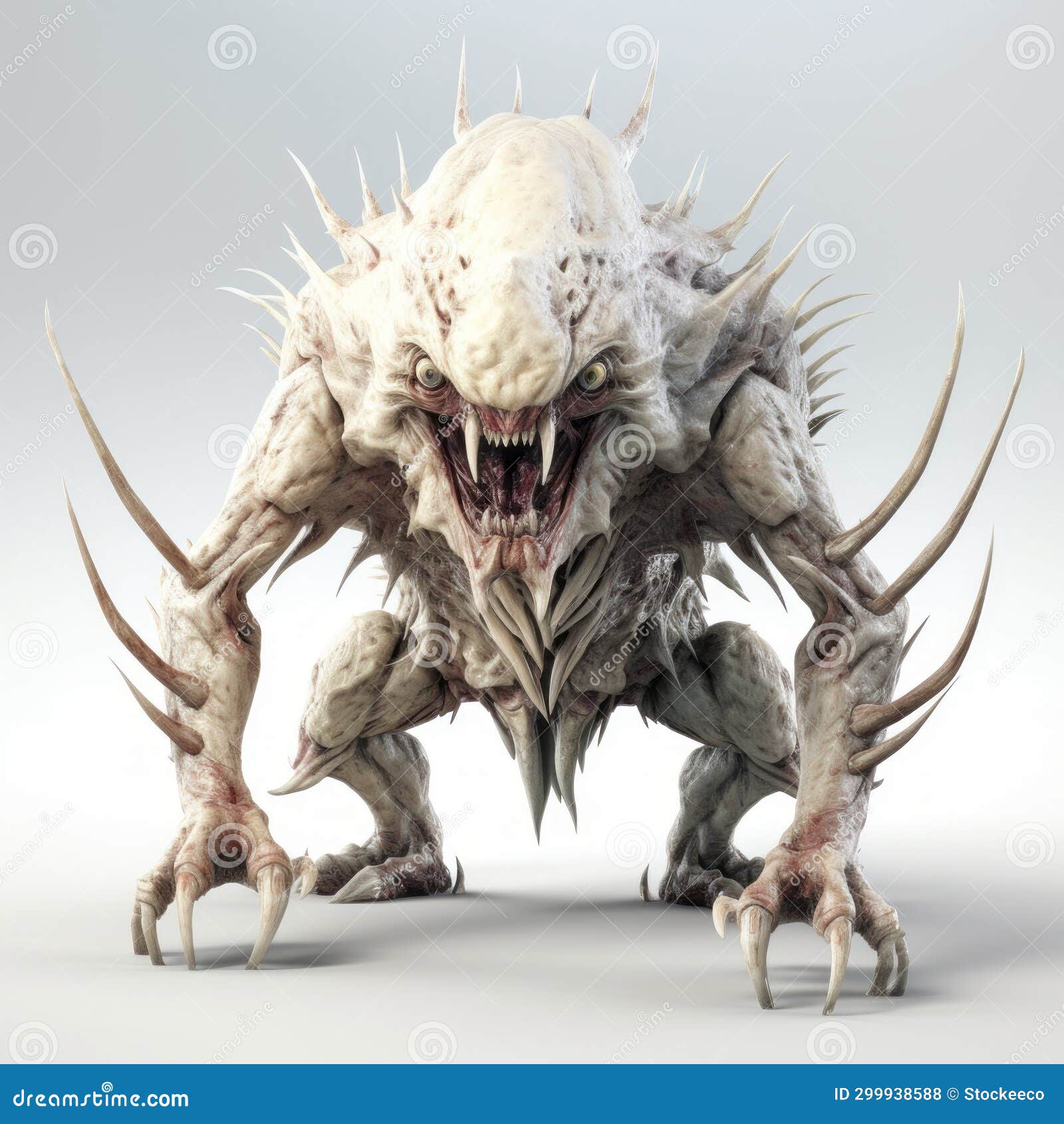 Explosive Pigmentation: a Highly Realistic Fantasy Creature with Arms ...