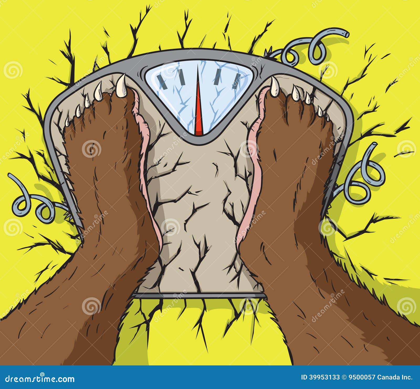 Overweight Man Breaking Chair Silhouette Vector Illustration ...