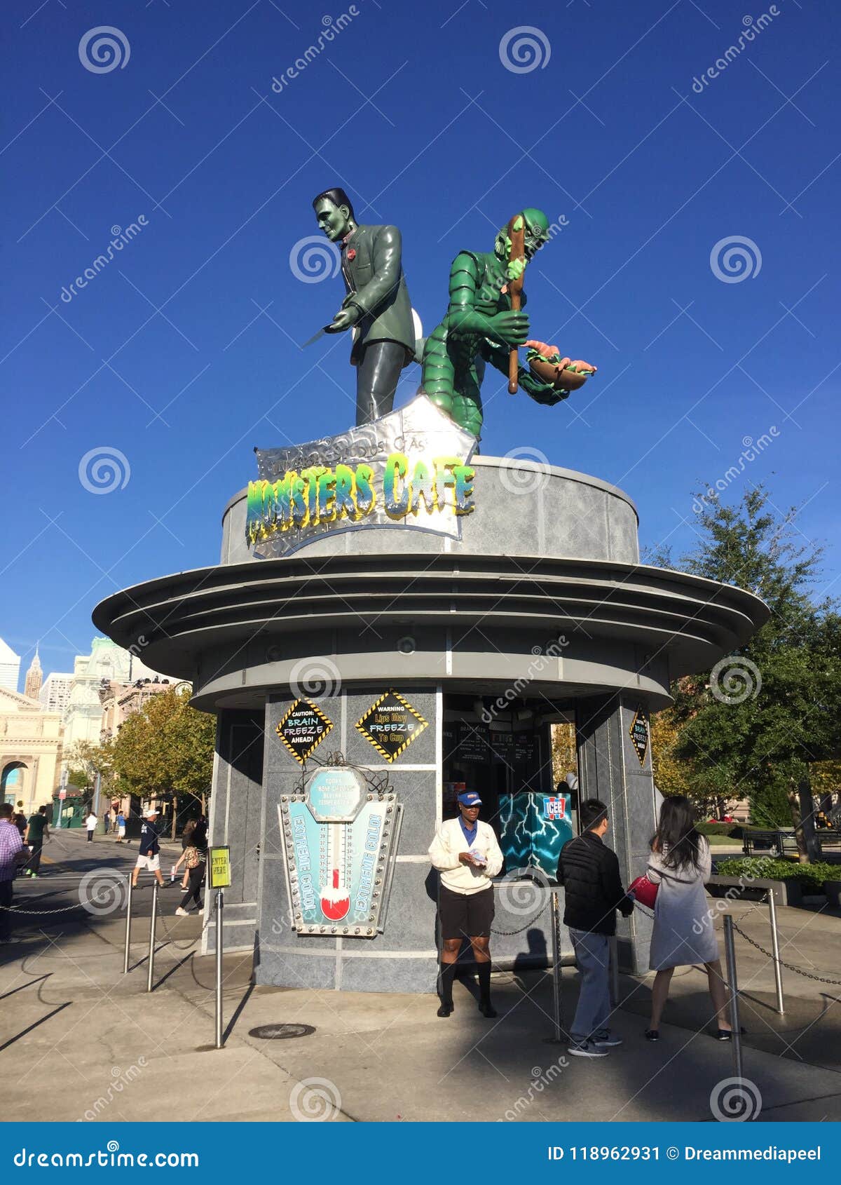 Monster Cafe at Universal Studios, Orlando, FL Editorial Photo - Image ...