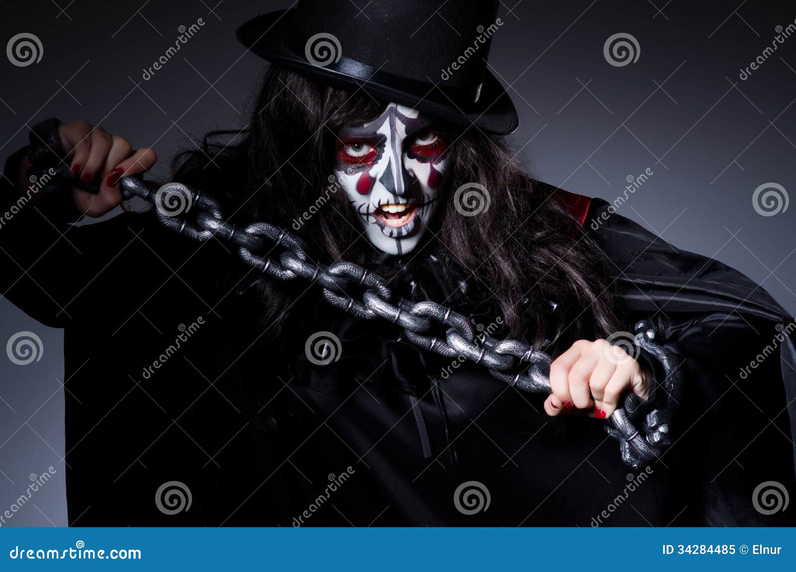 Monster chained stock image. Image of anger, dead, bondage - 34284485