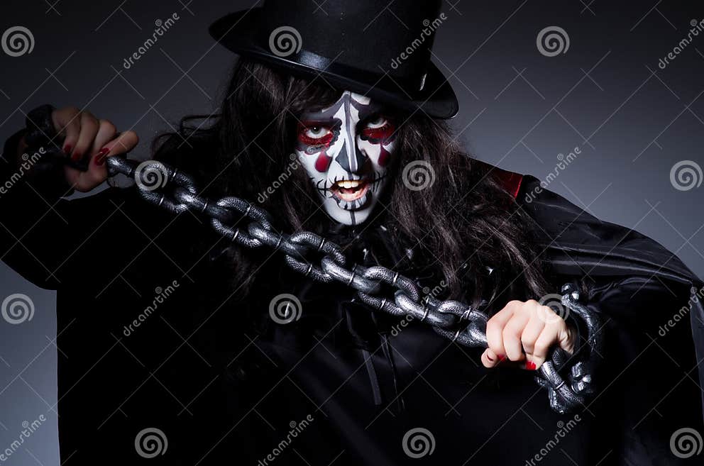 Monster chained stock image. Image of anger, dead, bondage - 34284485