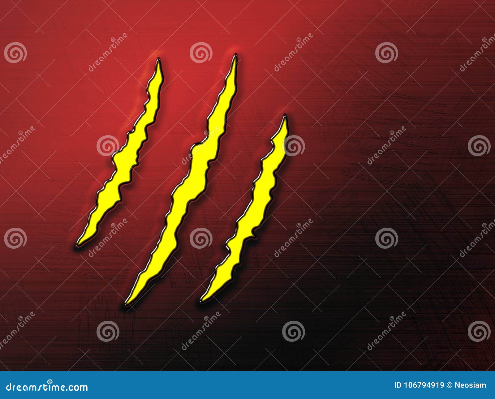 Monster Claws. Claw Scratch Mark. Animal Scratch On Transparent ...