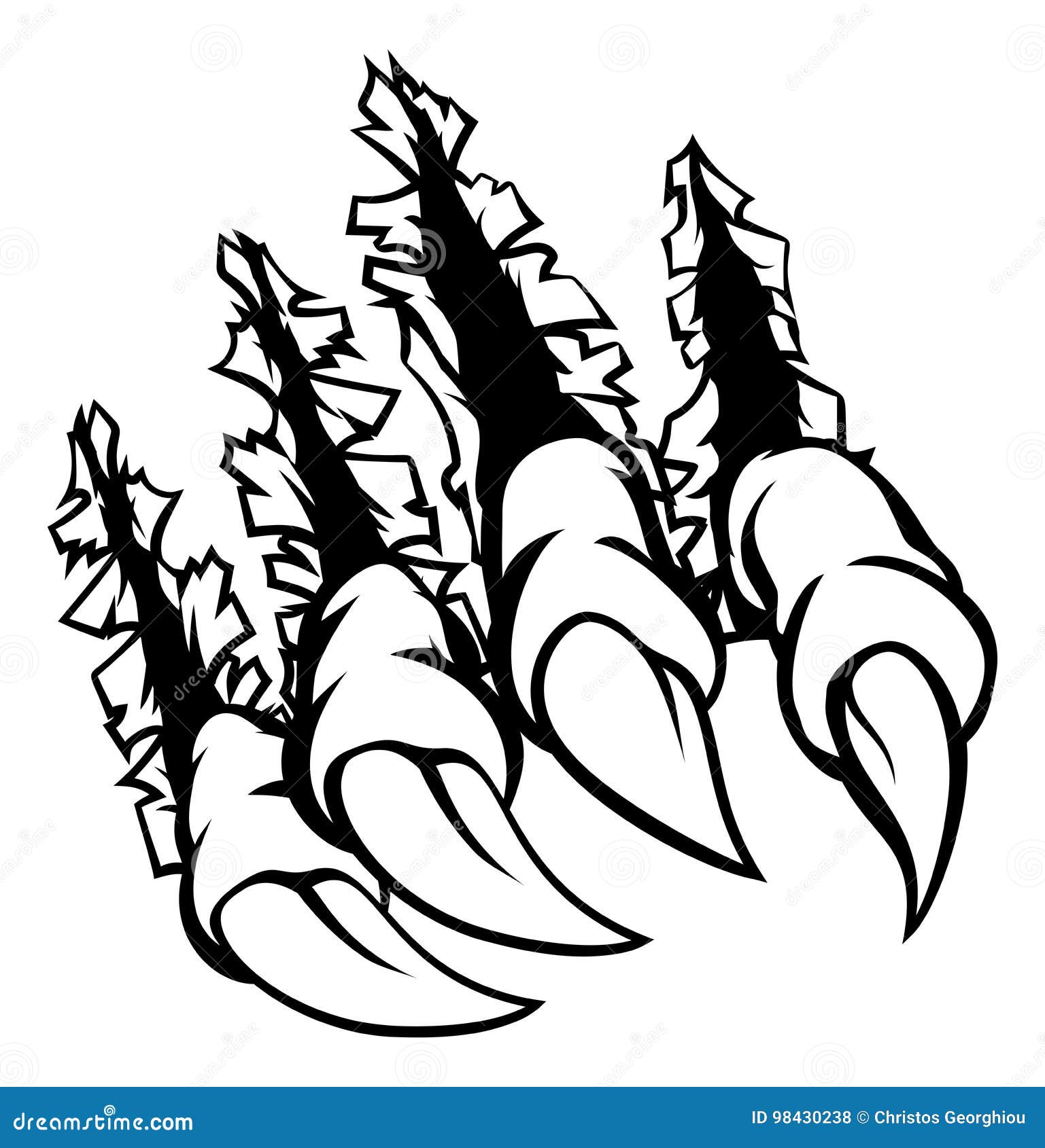 Claws Tearing Clipart
