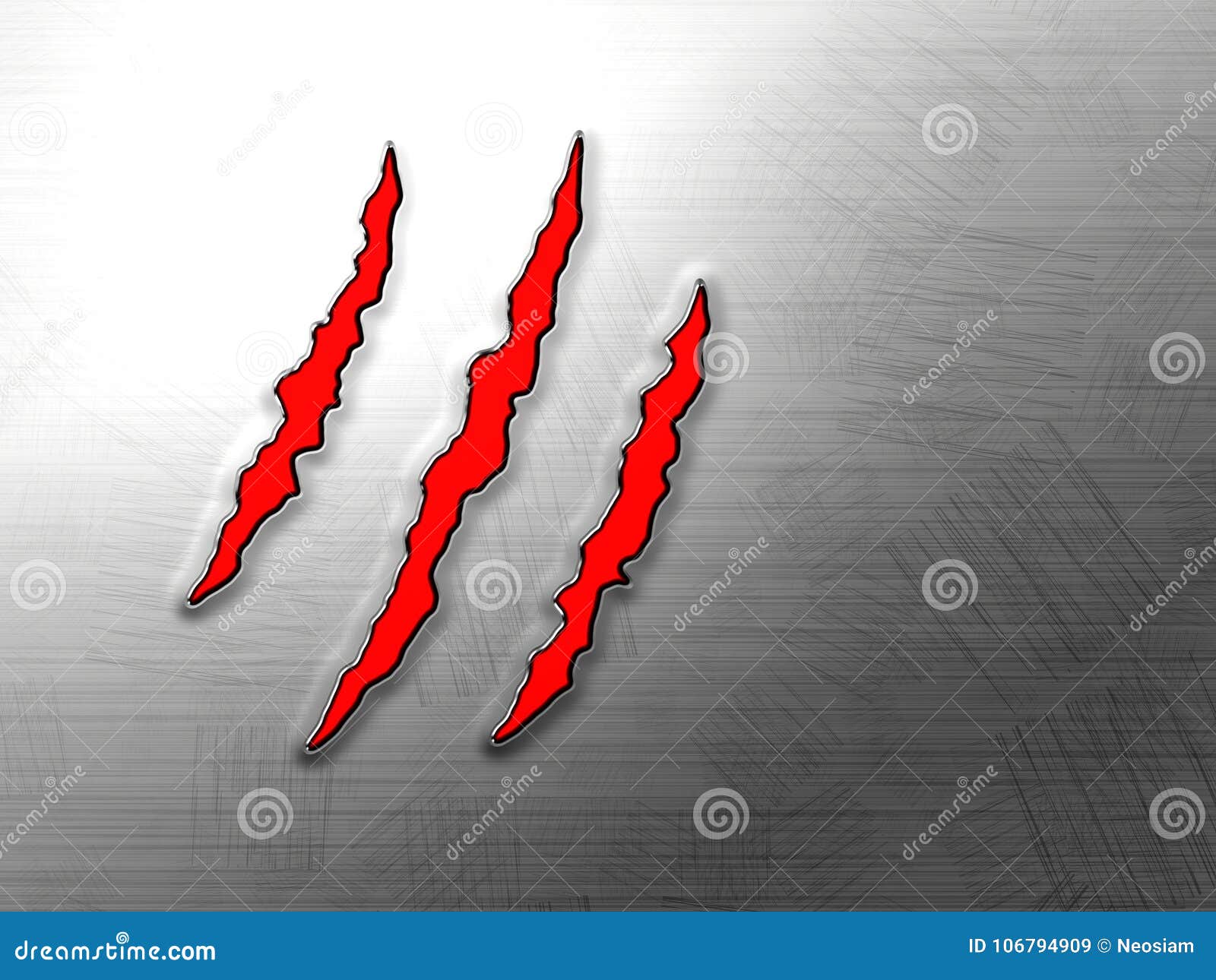 Monster Claws. Claw Scratch Mark. Animal Scratch On Transparent ...
