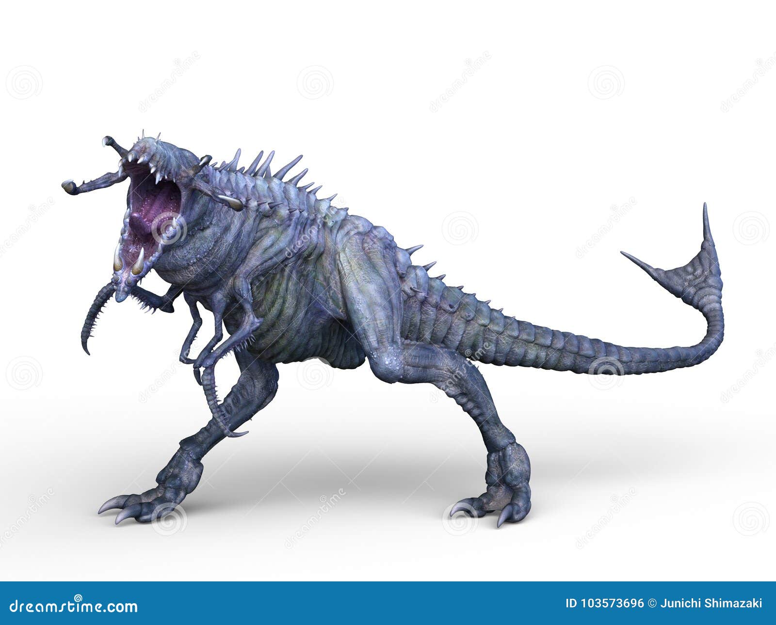 Monster stock illustration. Illustration of extinction - 103573696