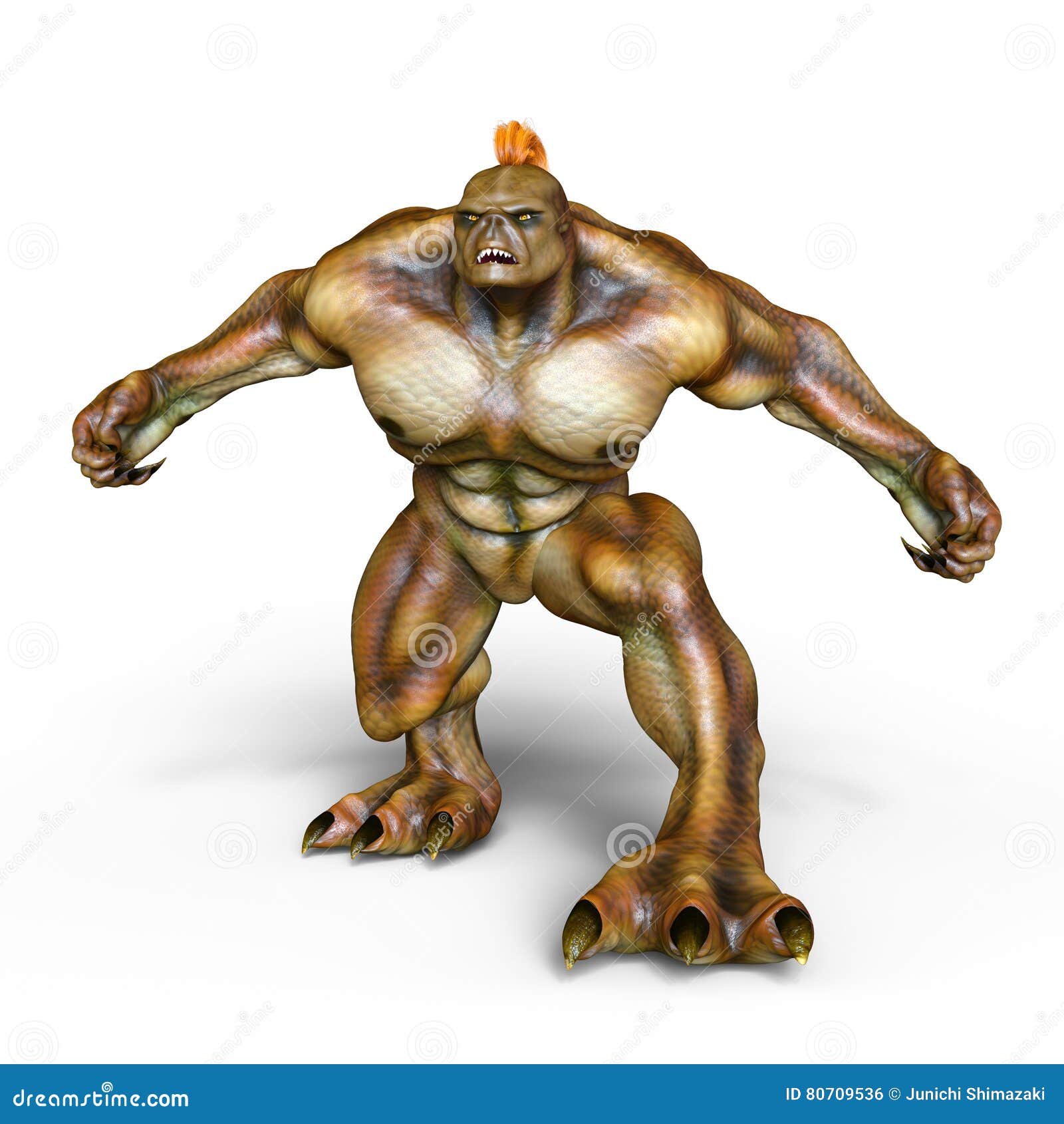 Monster stock illustration. Illustration of house, horror - 80709536