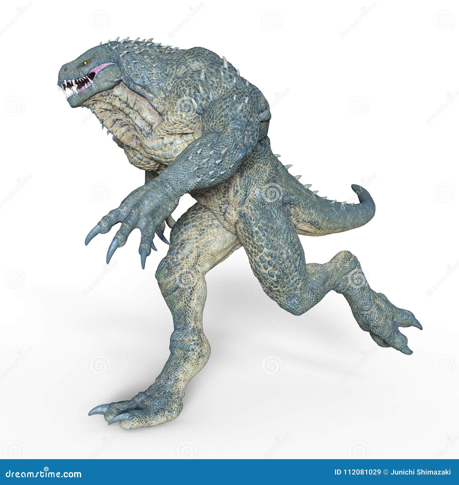 Monster stock illustration. Illustration of beast, horror - 112081029