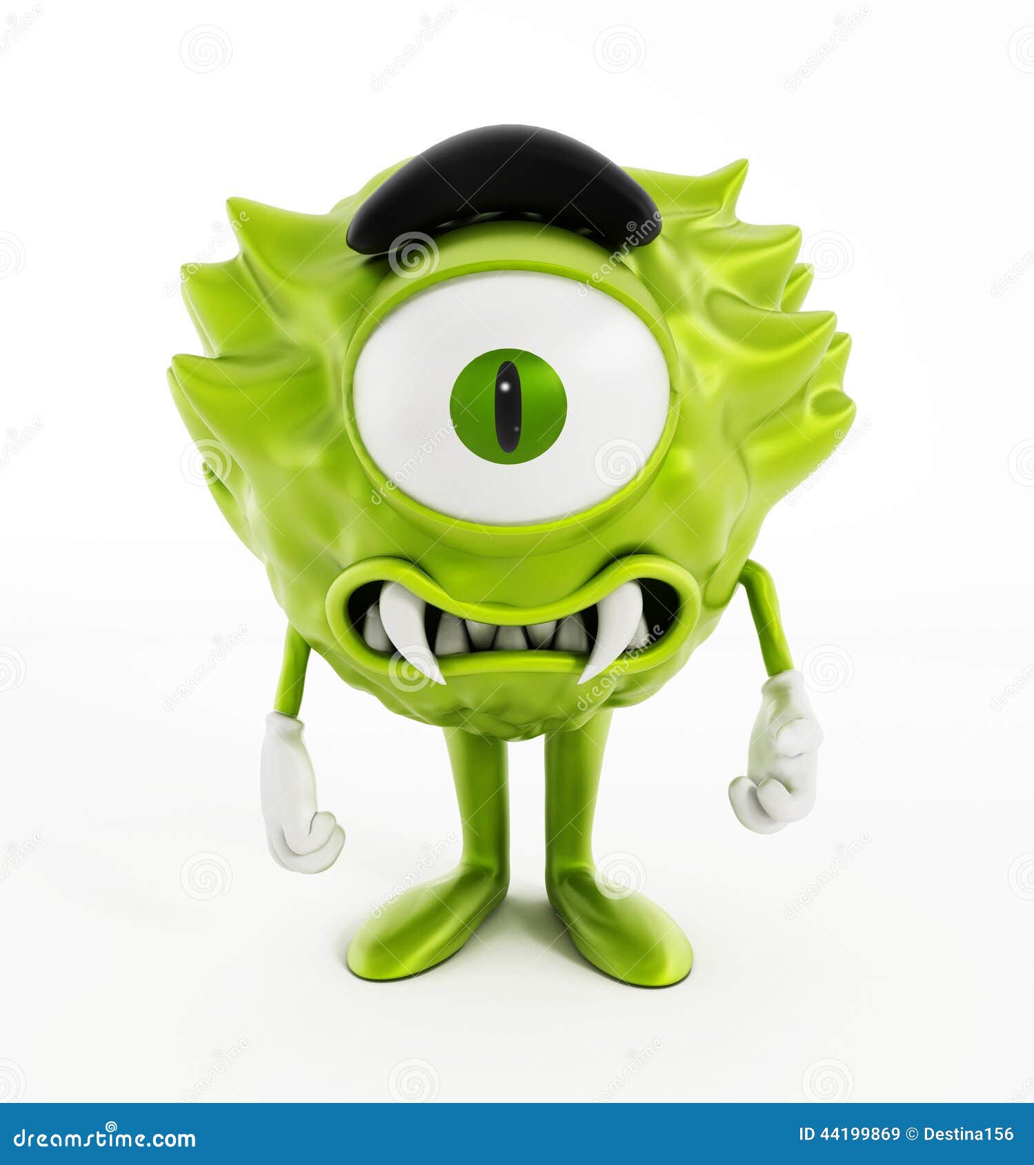 Monster Design in Cartoon Style. Stock Illustration - Illustration of ...