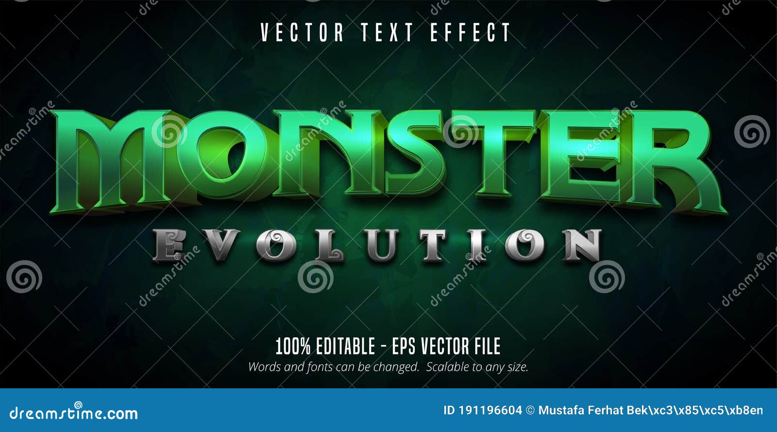 The Evolution Of 3D Monster Design Royalty-Free Stock Photo ...