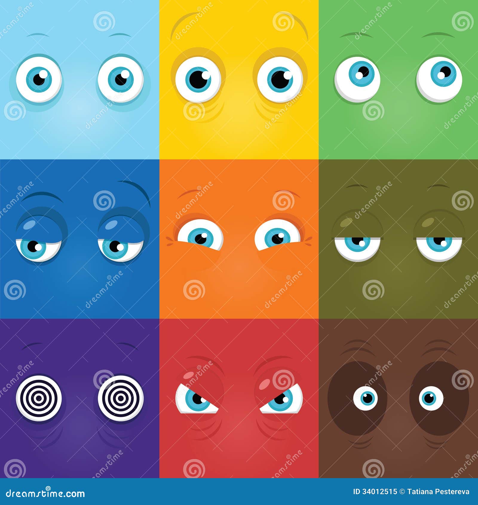 Monster Eyes Royalty Free Stock Photo - Image: 34012515