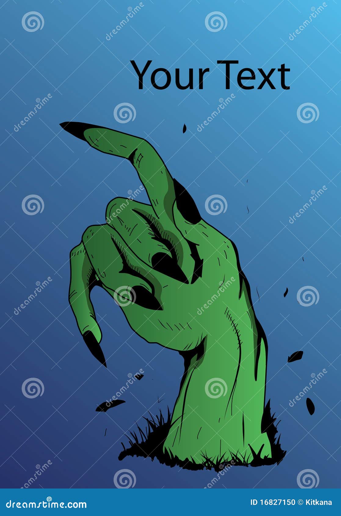 Monster Hand Illustration Col | CartoonDealer.com #7533166