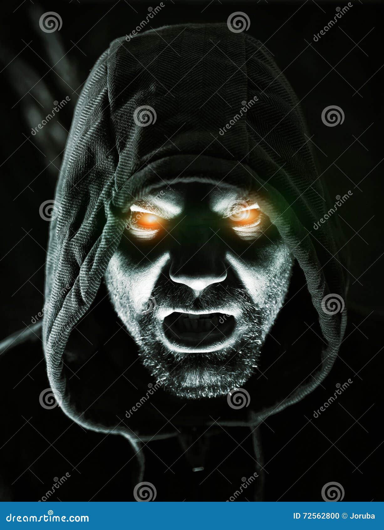 Monster stock photo. Image of demon, fear, grim, disguise - 72562800