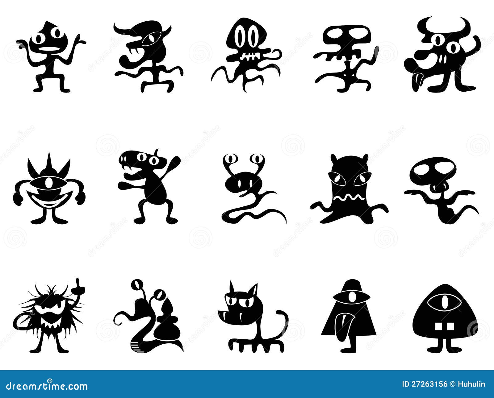 Monster icon stock vector. Illustration of demon, character - 27263156