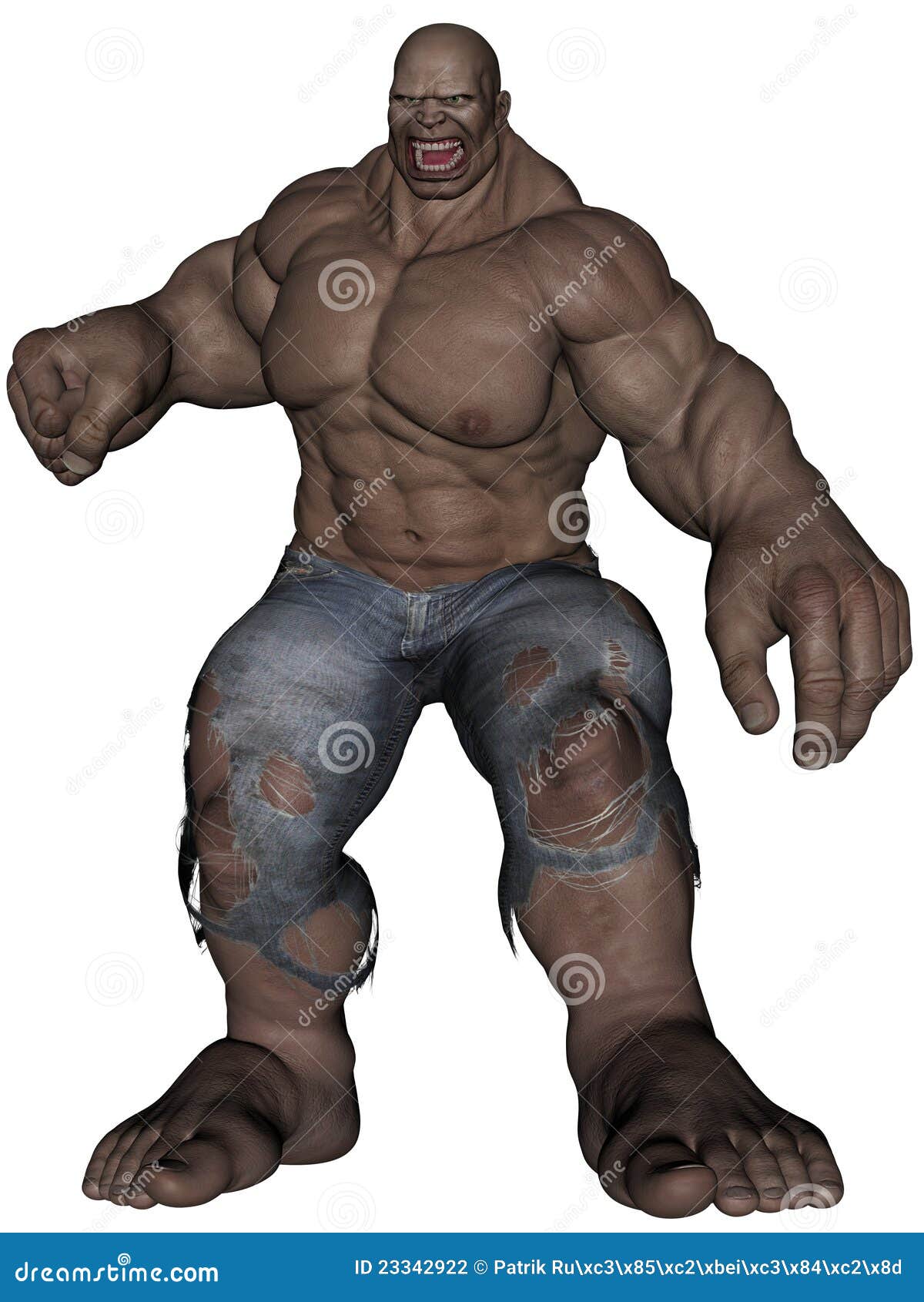 Monstrous Bodybuilder Stock Illustrations – 13 Monstrous Bodybuilder ...