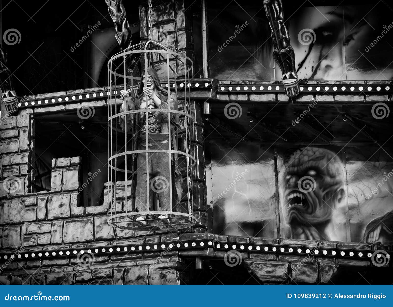 Monster man editorial photography. Image of face, adult - 109839212