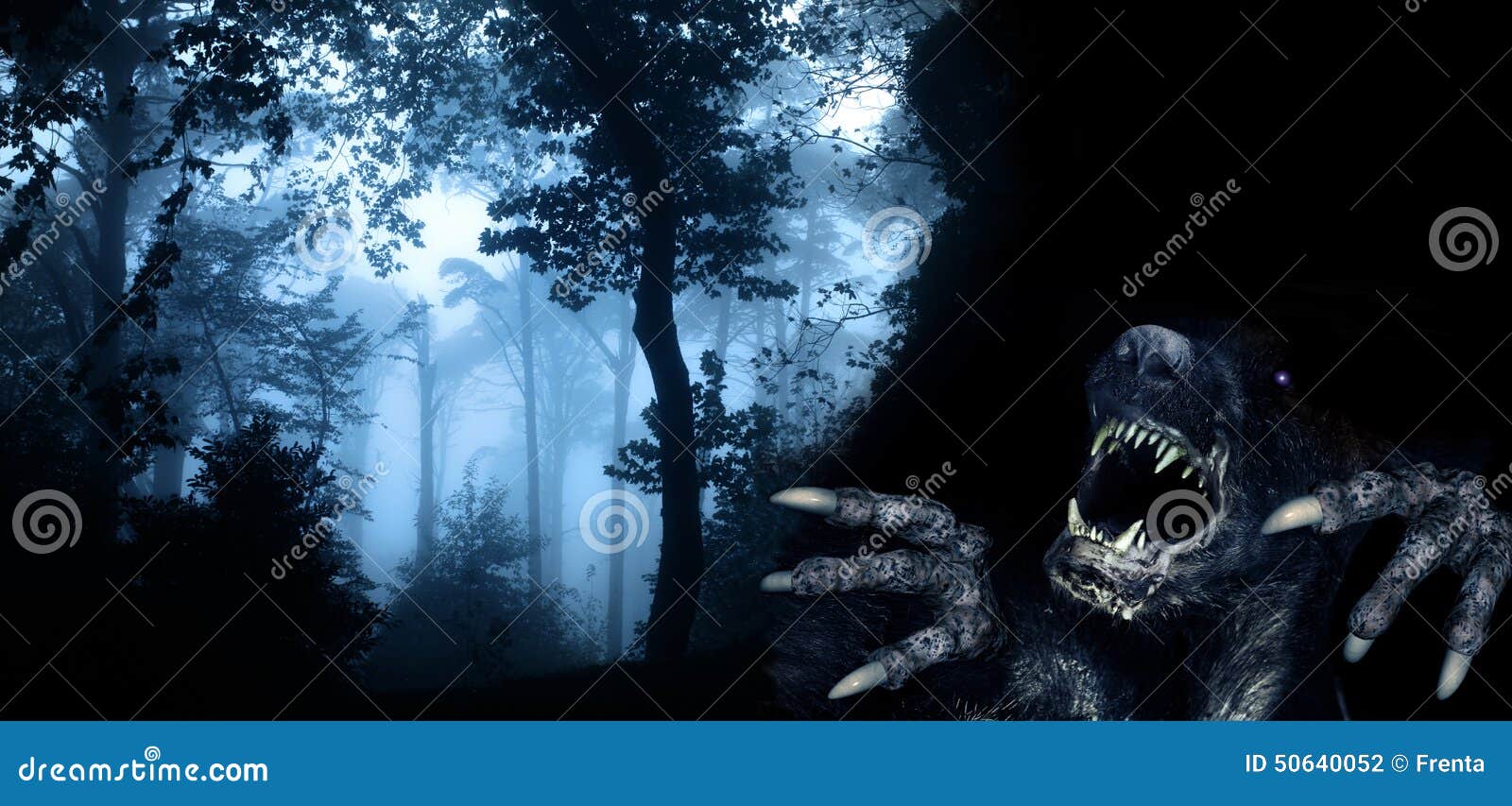 151 Monster Night Forest Spooky Foggy Stock Photos - Free & Royalty ...