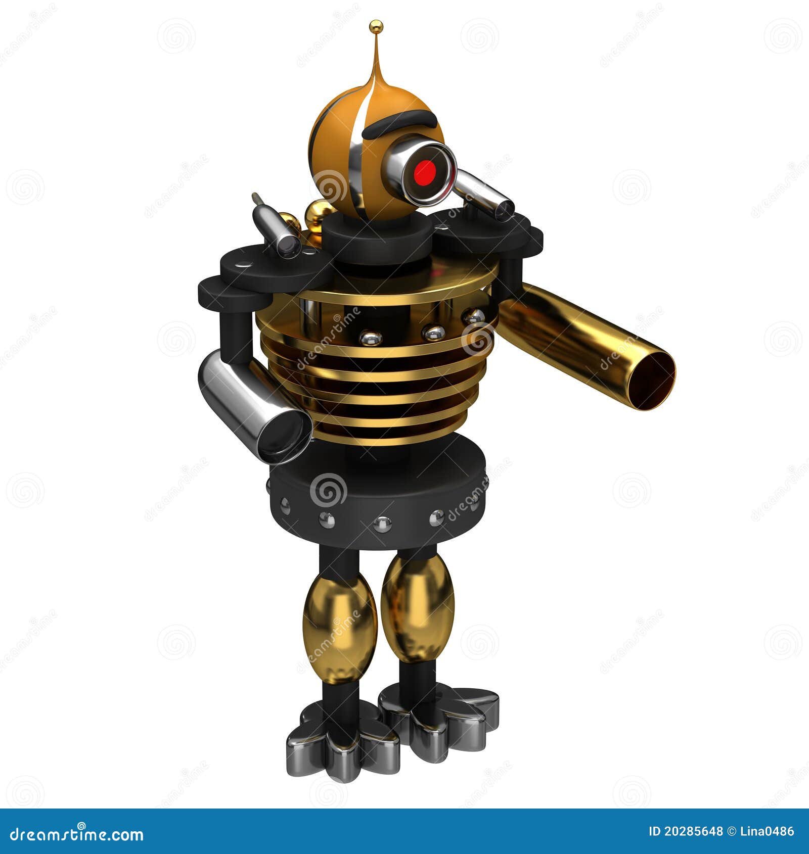 Monster robot stock illustration. Illustration of battle - 20285648
