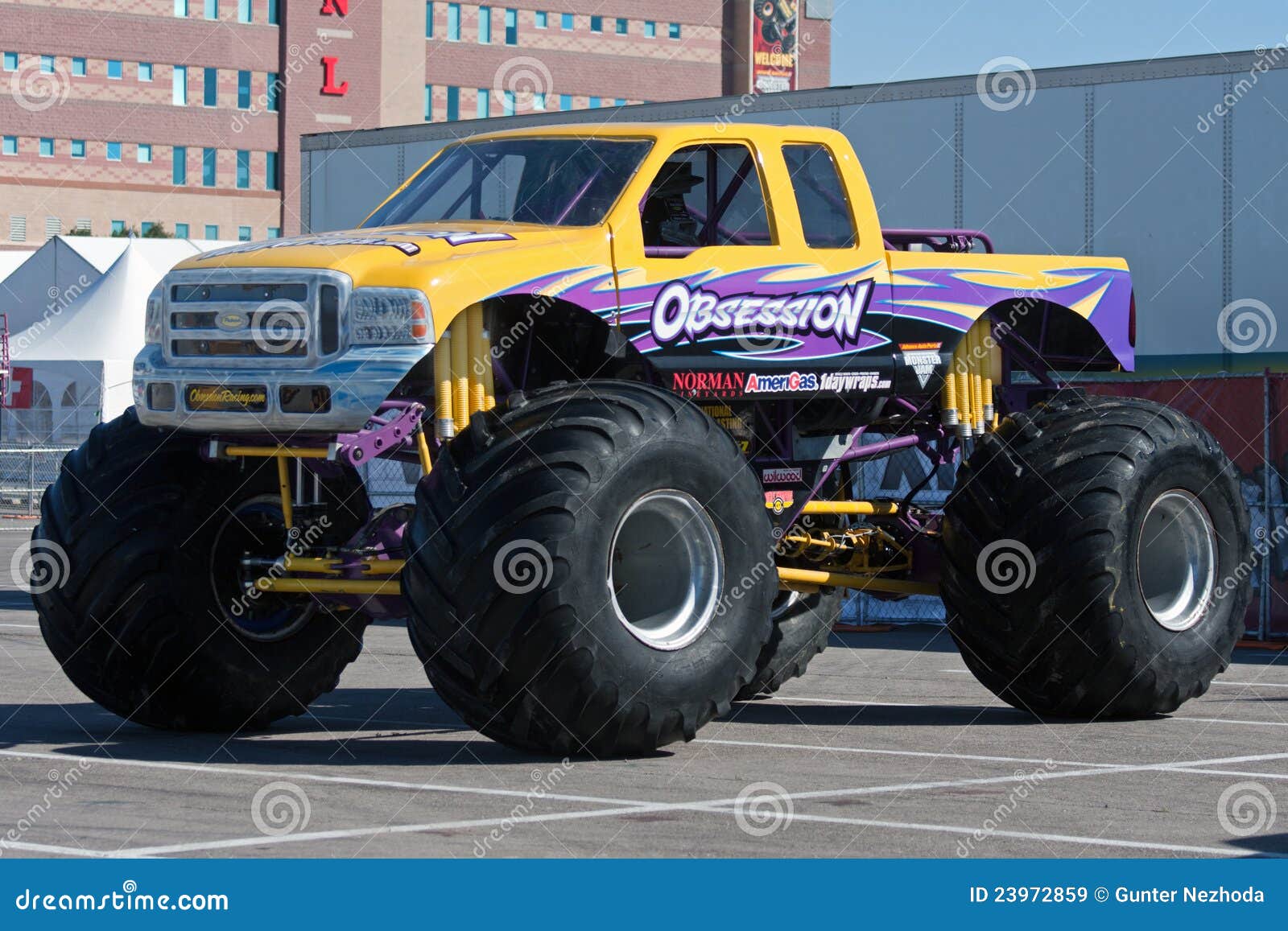 Monster Truck Obsession editorial stock image. Image of show - 23972859