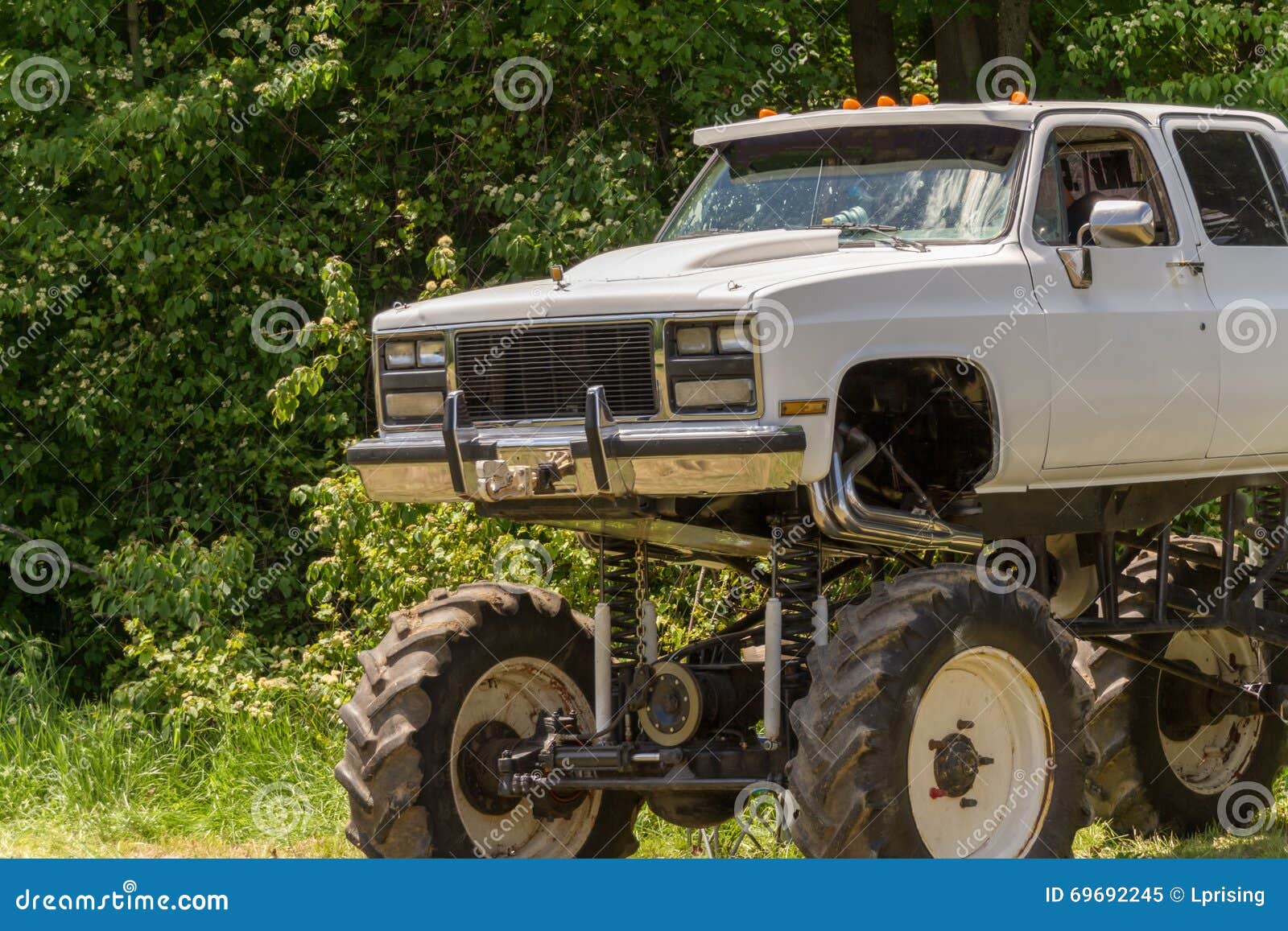 Monster truck stock image. Image of pickup, truck, power - 69692245