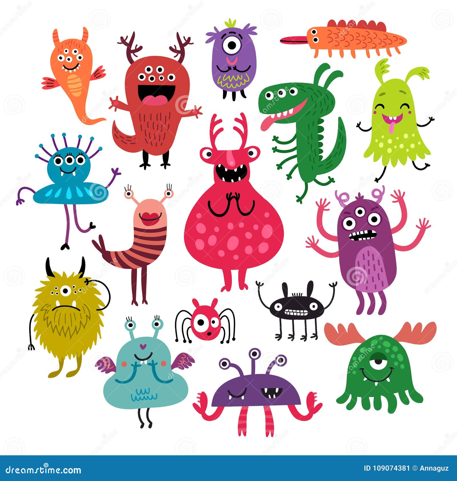Monsters Cartoons, Illustrations & Vector Stock Images - 45637 Pictures ...