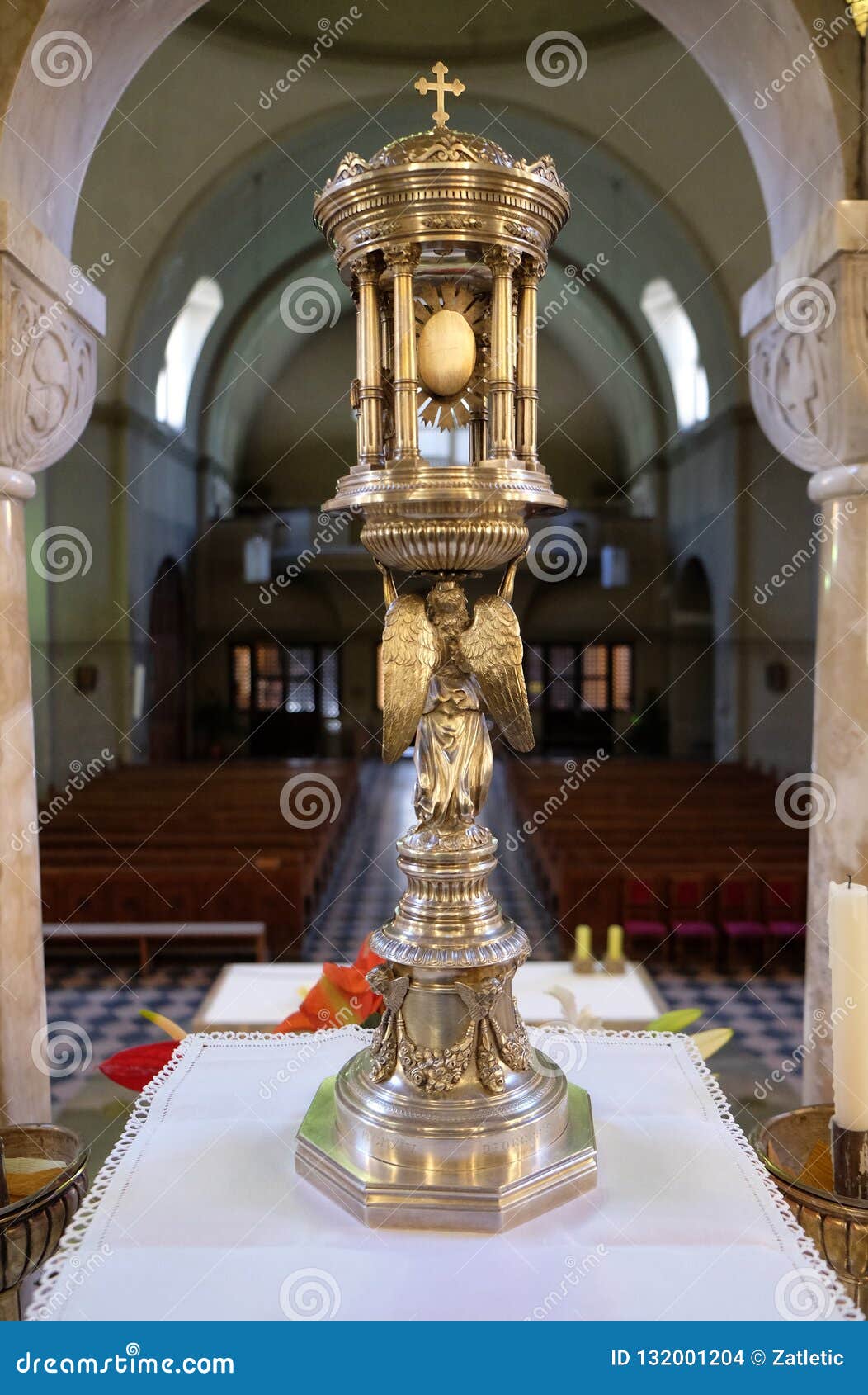 Monstrans, Kerk Van Heilige Blaise in Zagreb Stock Foto - Image of hart ...