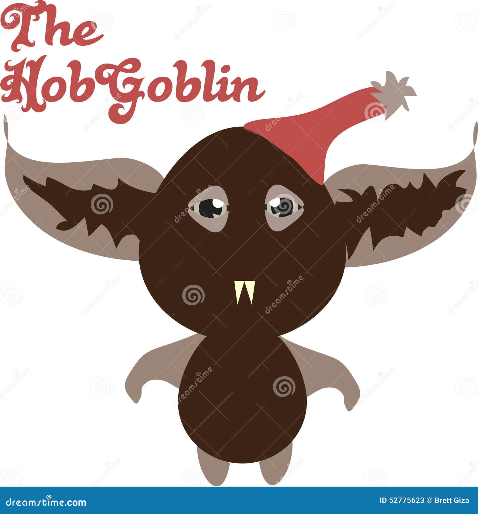 Monstre de diablotin illustration de vecteur. Illustration du lutin ...