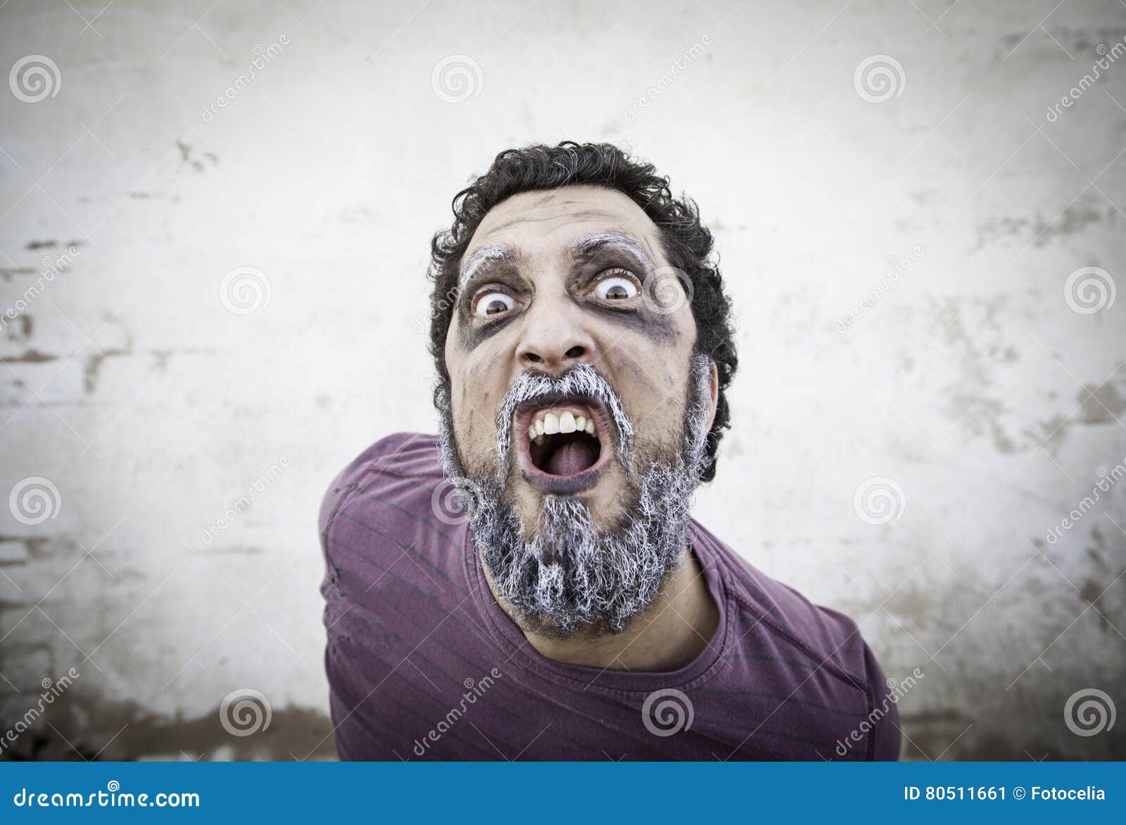 Monstrous man stock image. Image of hood, creepy, horror - 80511661