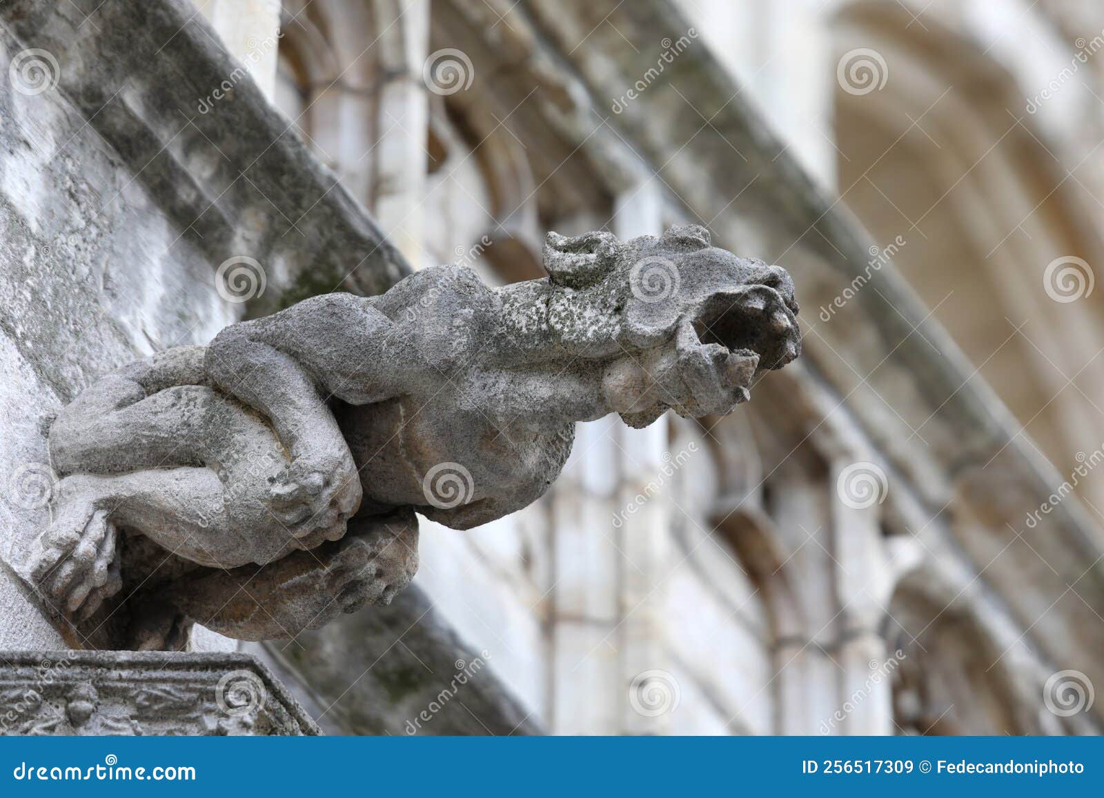 Gargoyle On Building