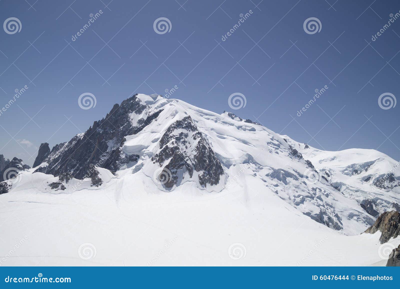 Mont Blanc peak stock photo. Image of outdoor, 4809, expedition - 60476444