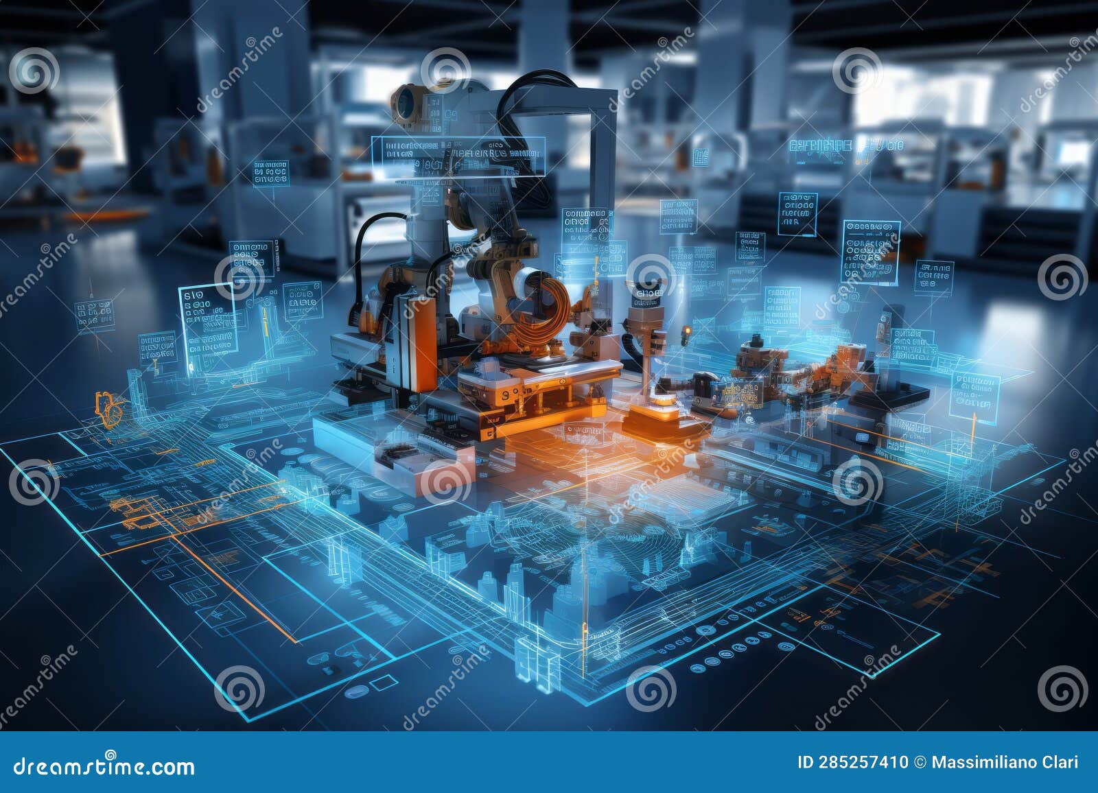 A Montage Showcasing the Seamless Integration of Technology in the ...