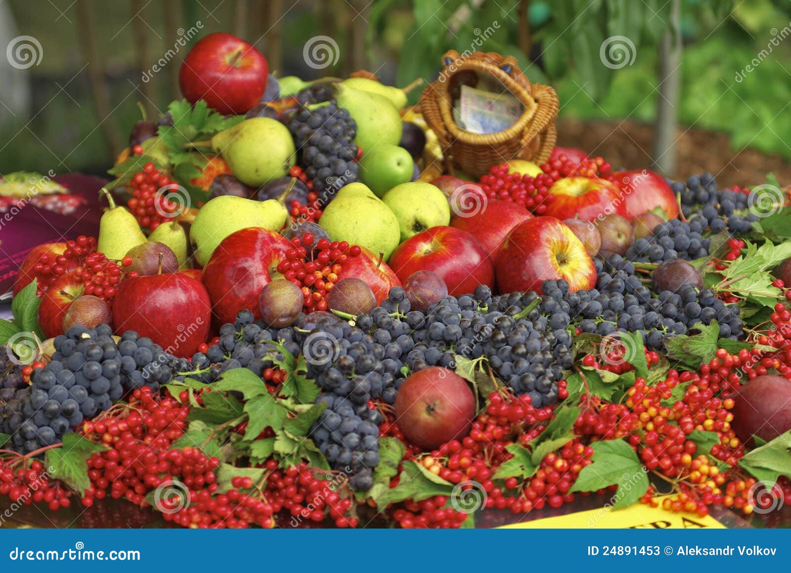 Montagne de fruit image stock. Image du pommes, sain - 24891453