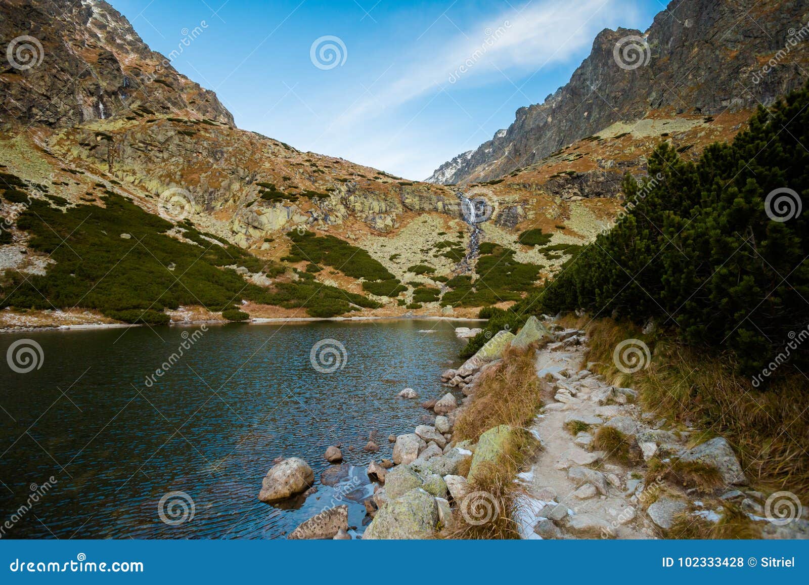 Montagnes Slovaques De Velicka Dolina Tatry Photo stock - Image du ...