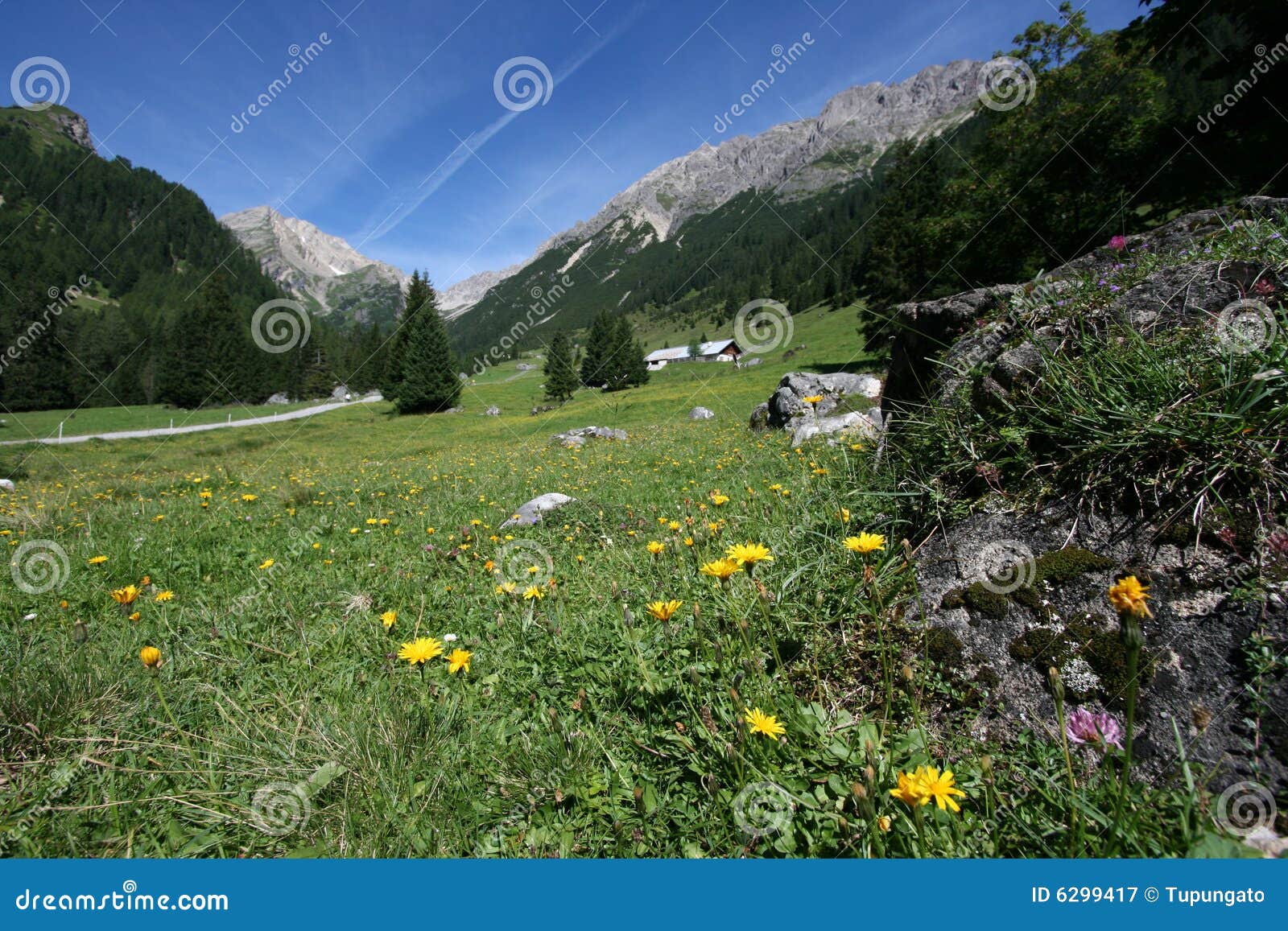 Montan@as imagen de archivo. Imagen de europeo, valle - 6299417