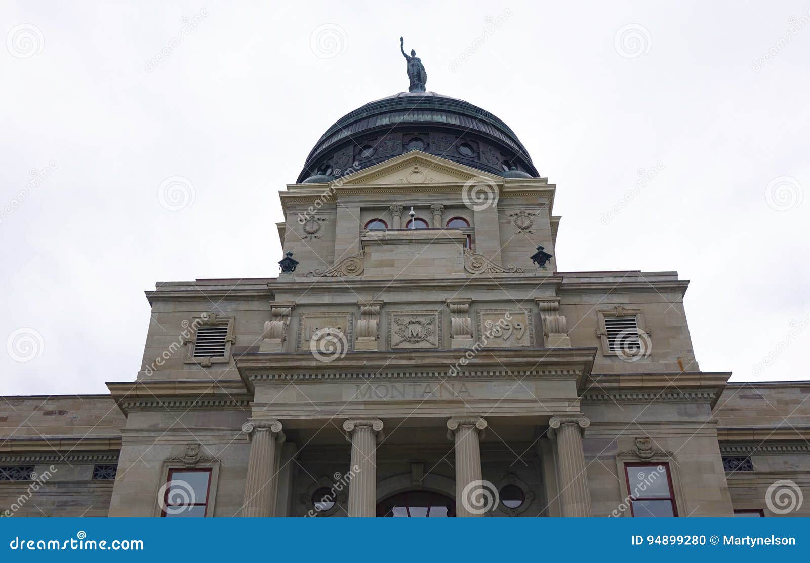 Montana Capitol - Helena stock photo. Image of classical - 94899280